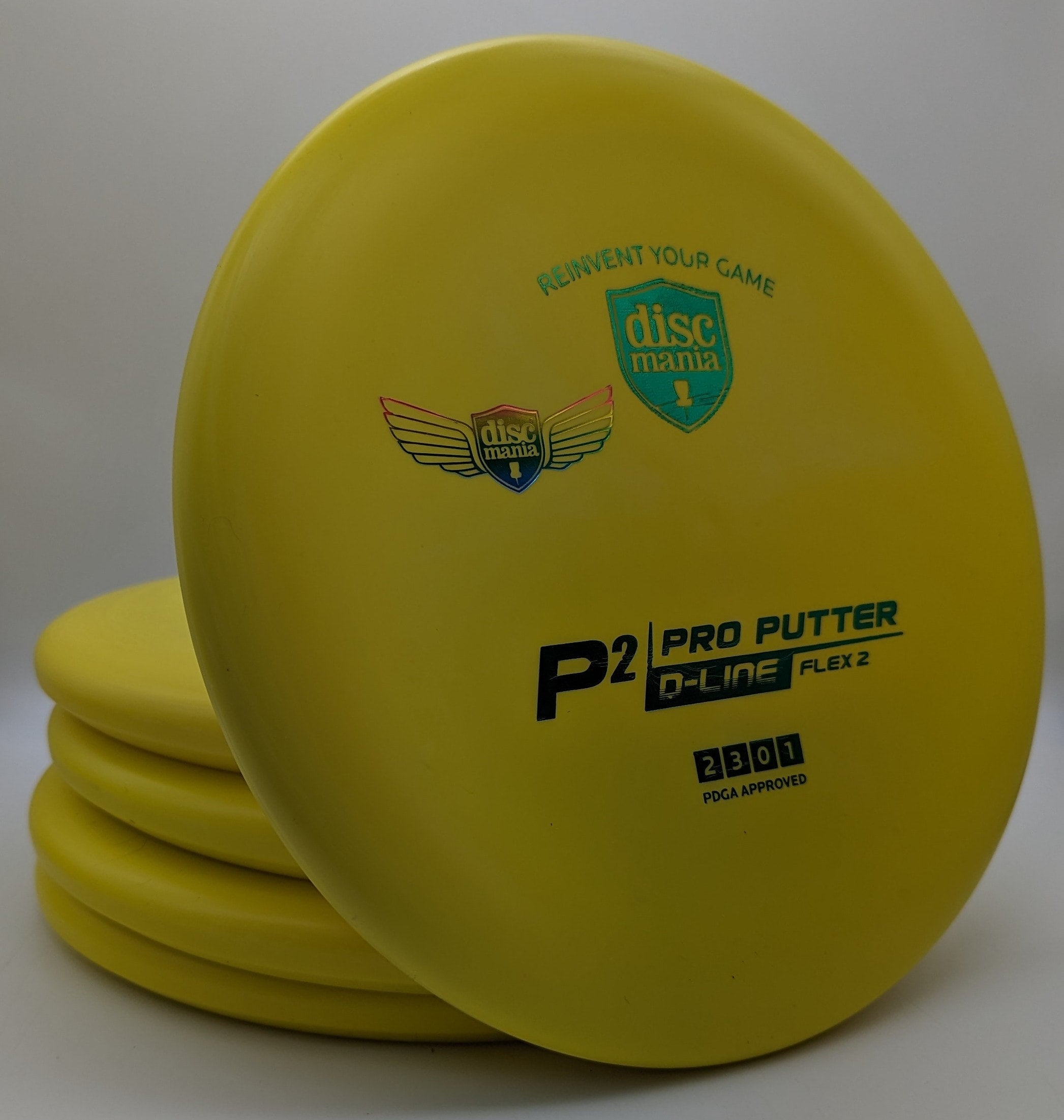 Discmania Flex 2 D-line P2 Mini Wing Bundle (Set of 5) | Kuhl Discs